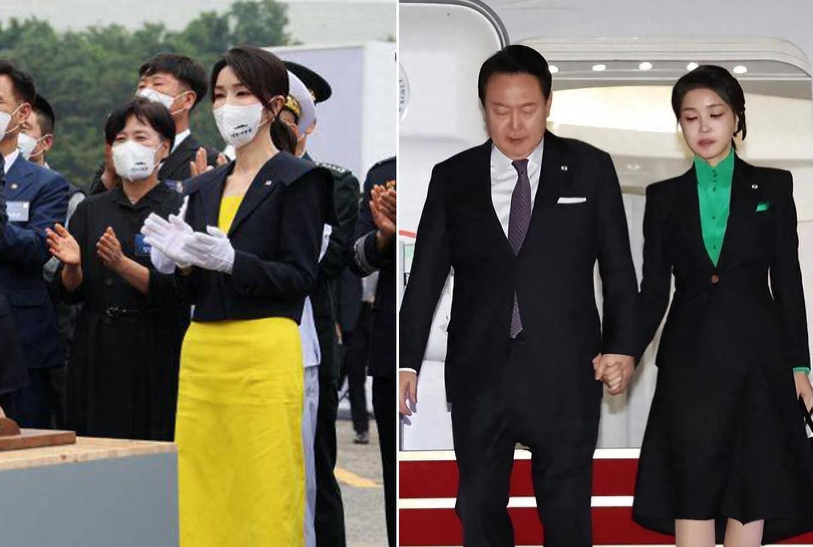 Original South Korea's most beautiful first lady: she is elegant in her ...