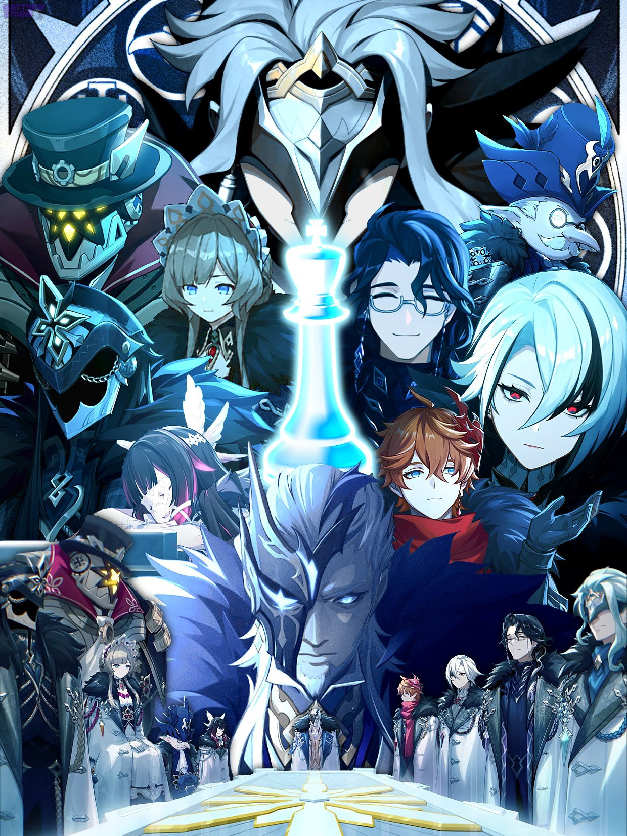 8 executives real time! 4.0 Fontaine confirmed the servant puppets, and ...