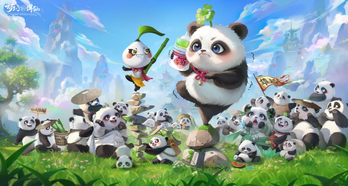 After Huahua, another Internet celebrity panda is born, and Xinmeng ...