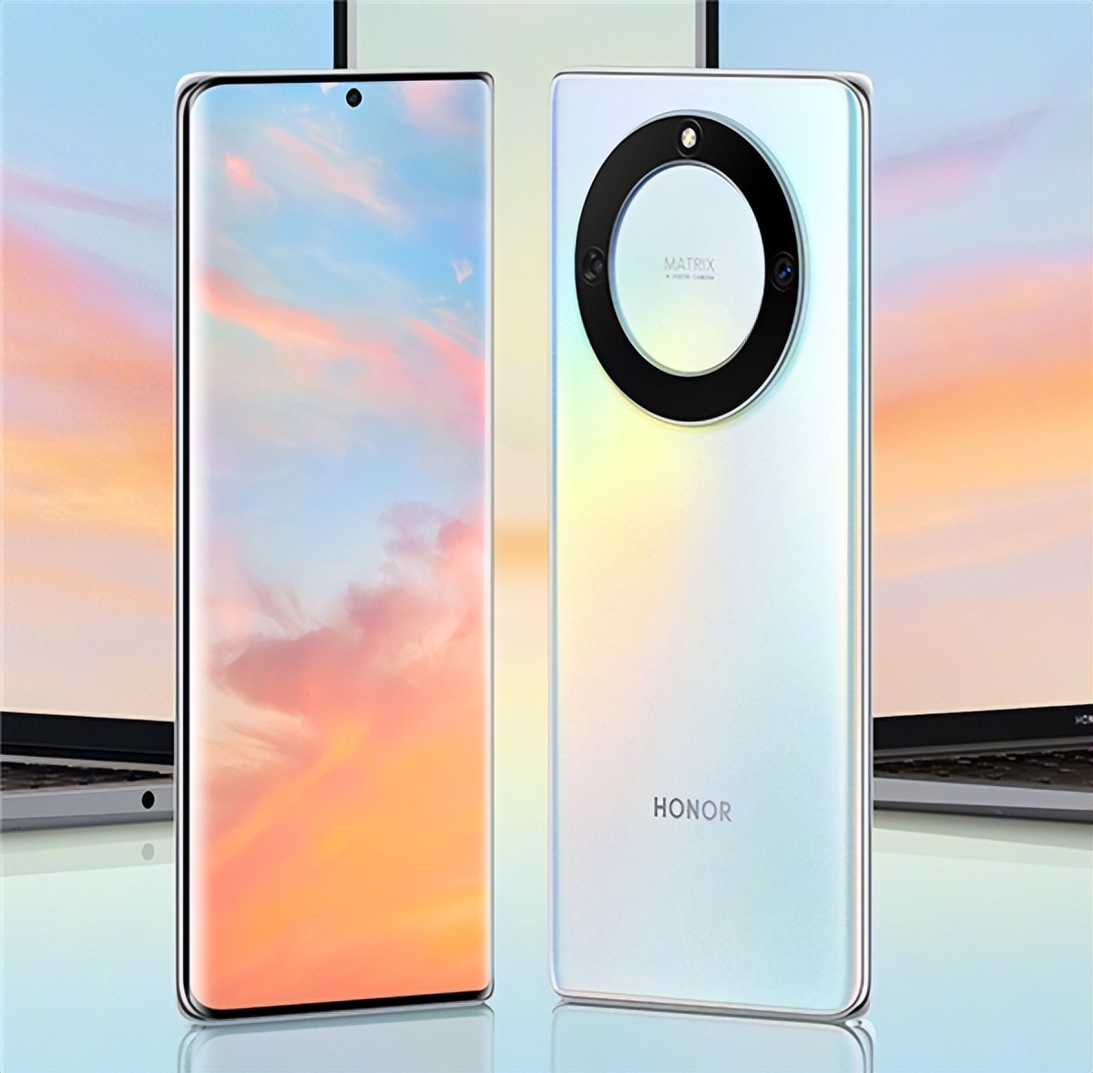 Honor X40 official announcement, OLED hyperbolic screen + ring camera ...