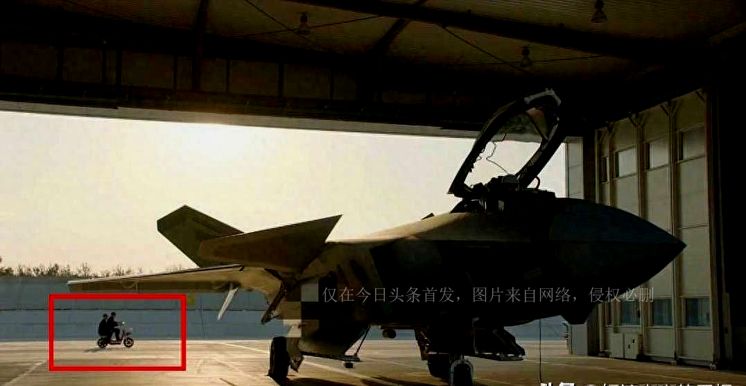 The footage before the "test flight" of the Baidi fighter jet was ...