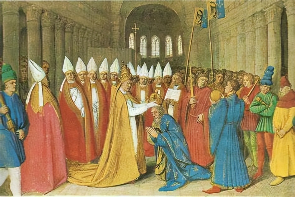 What kind of political power did the formation of the Pope provide to ...