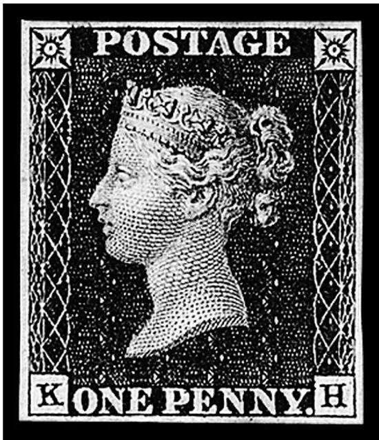 World's First Stamp - Penny Black - iNEWS