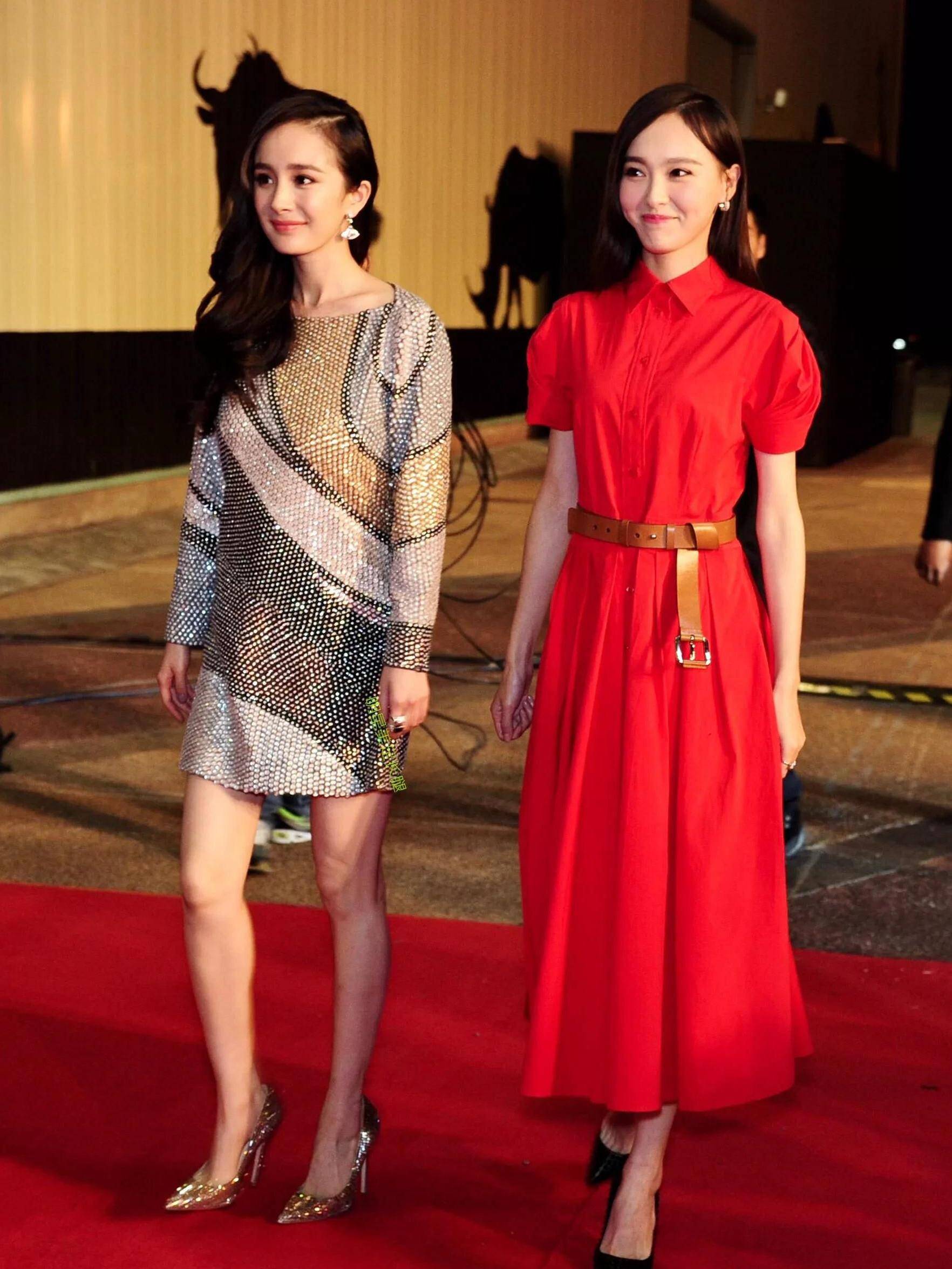 A photo of Tang Yan and her sister Liu Yifei and Yang Mi, no one should ...