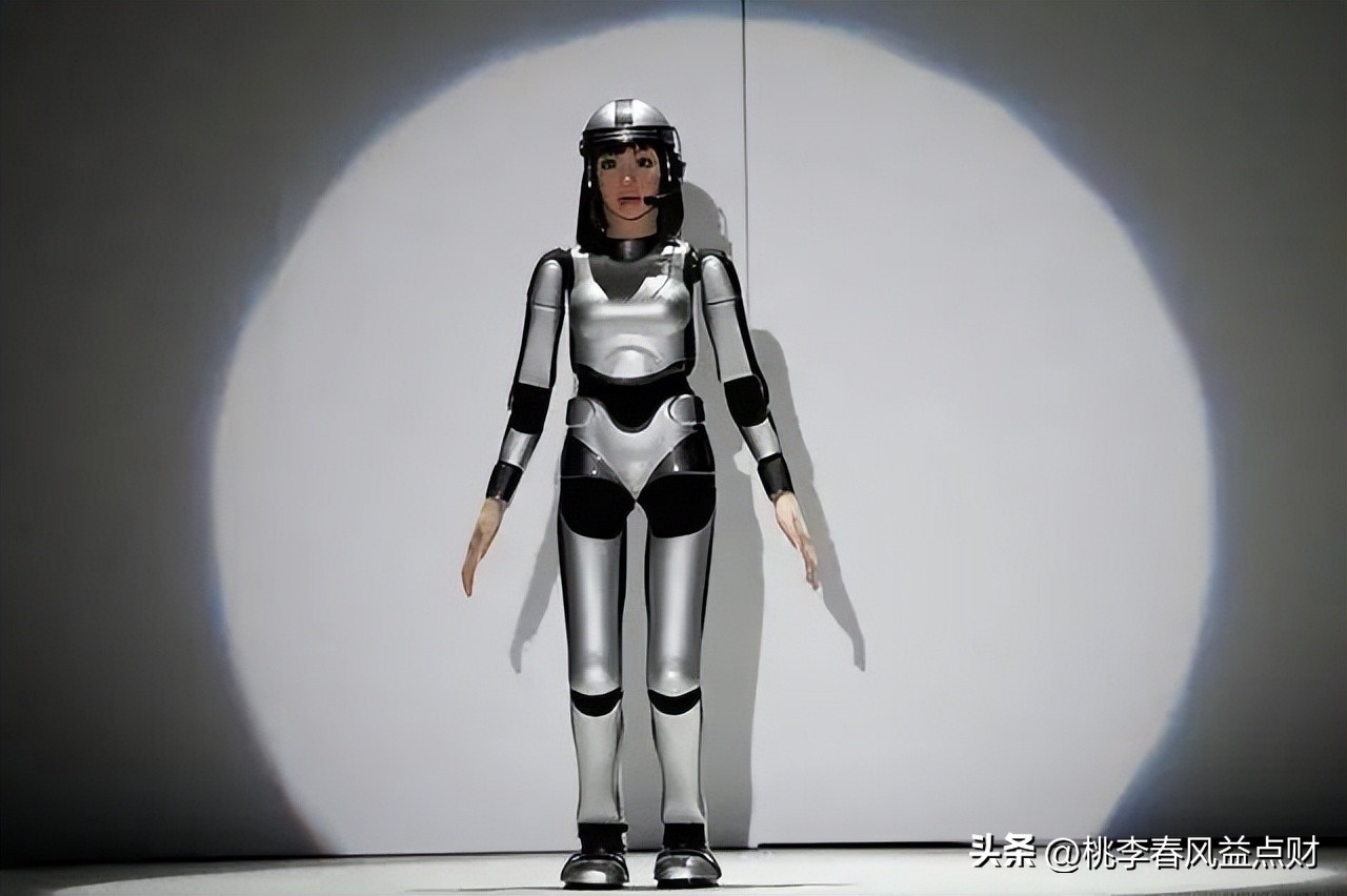 For the first time, Japan has developed a "female robot" with complete ...