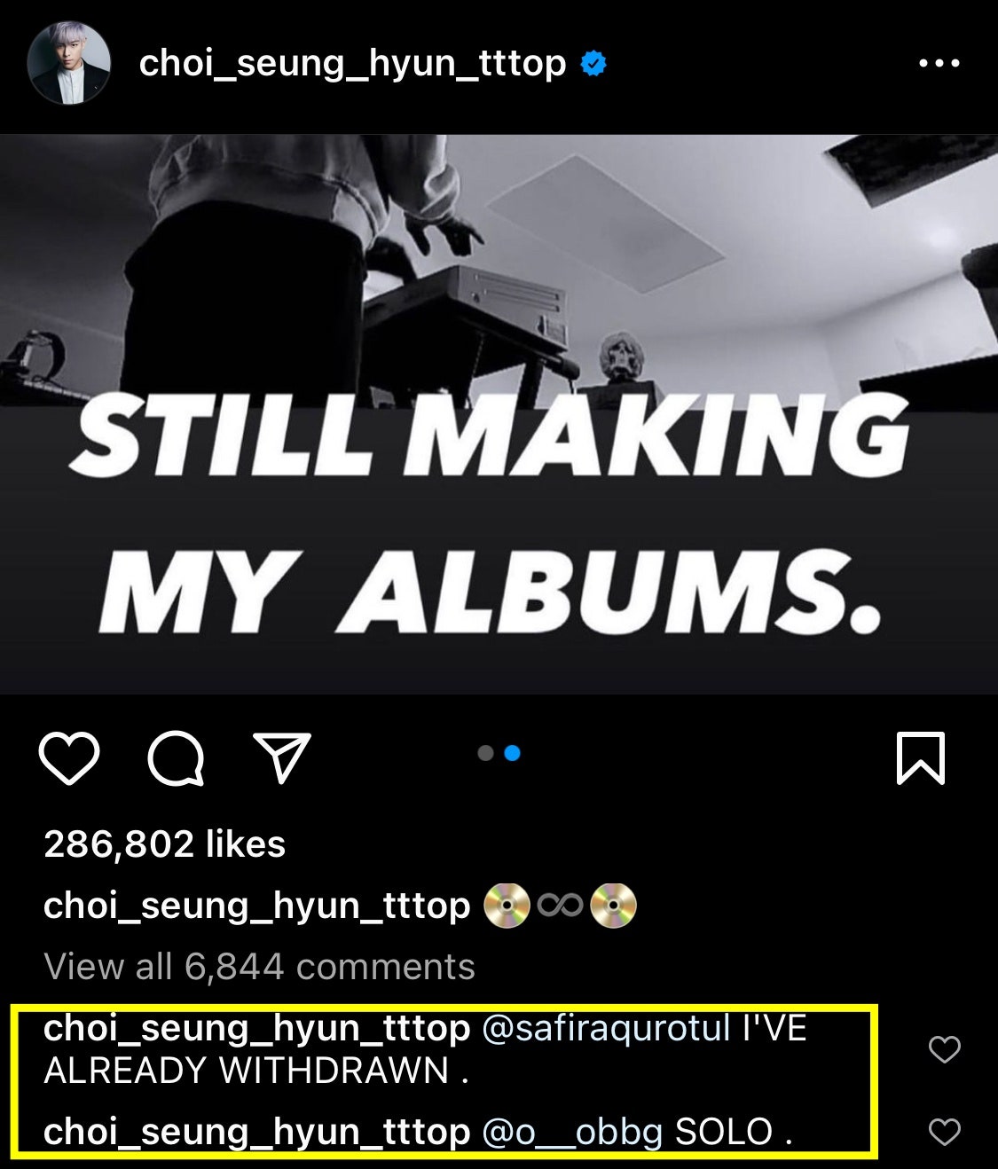 TOP personally exits BIGBANG! Fans burst into anger: Youth is rotten ...