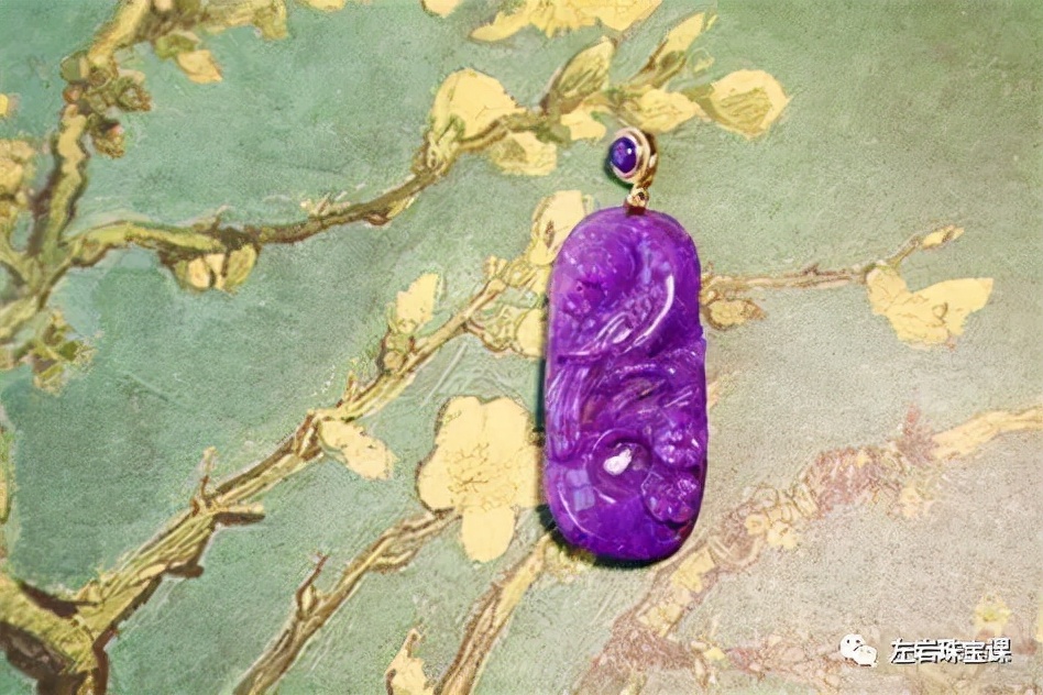 Zuo Yan: The deep purple "Shu Julai" in the color treasure world!The ...