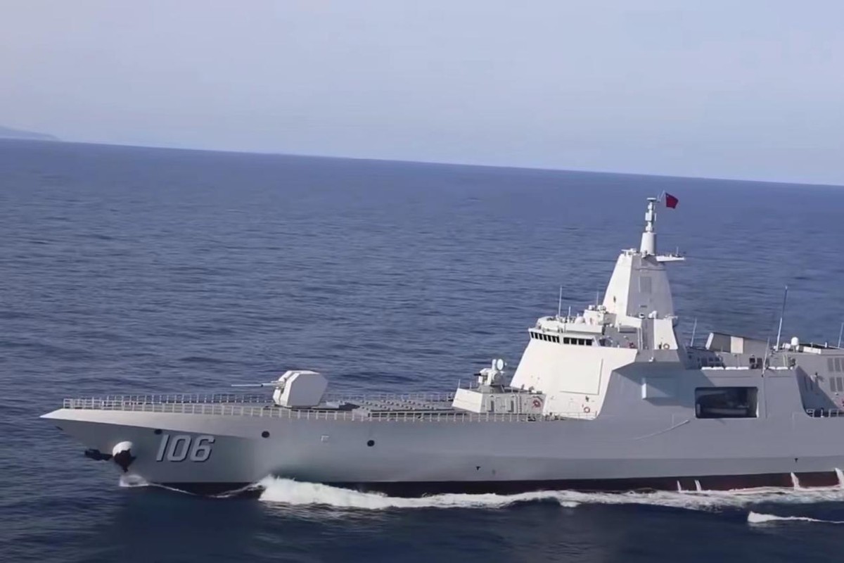 055 is the first to enter the North Pacific, and has the strength to go ...