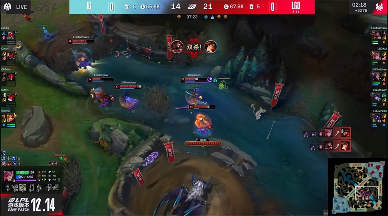 LOL-LPL: The head of Xun, the undead Monkey King, was caught on the road, and iG let one chase ...