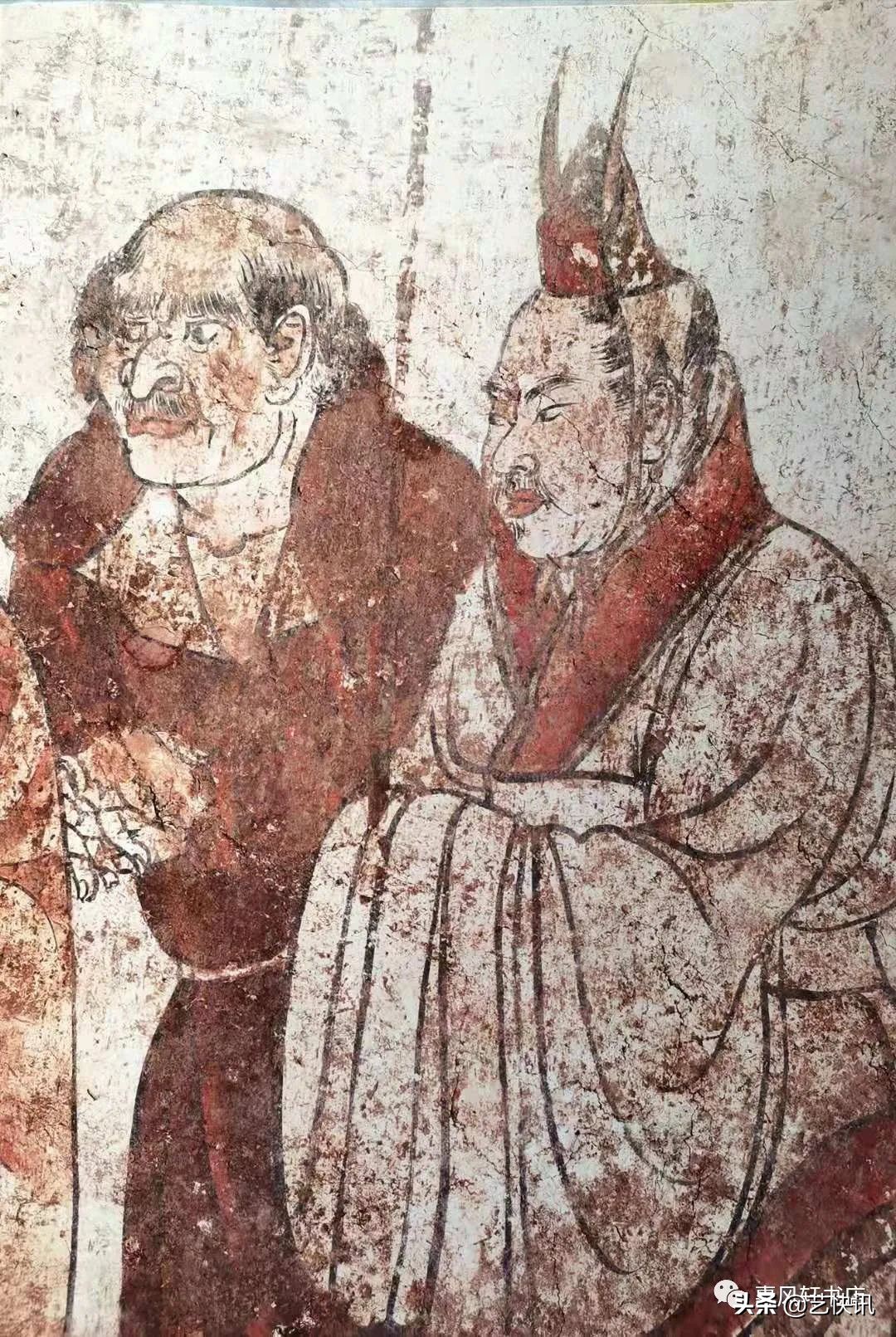 The true display of the paintings in the prosperous Tang Dynasty on the ...