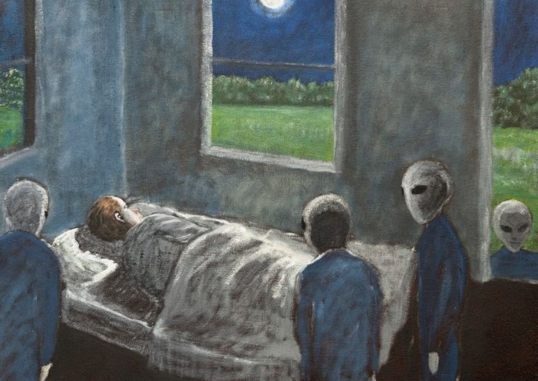 Outrageous! American painter claims he was taken away by aliens and ...