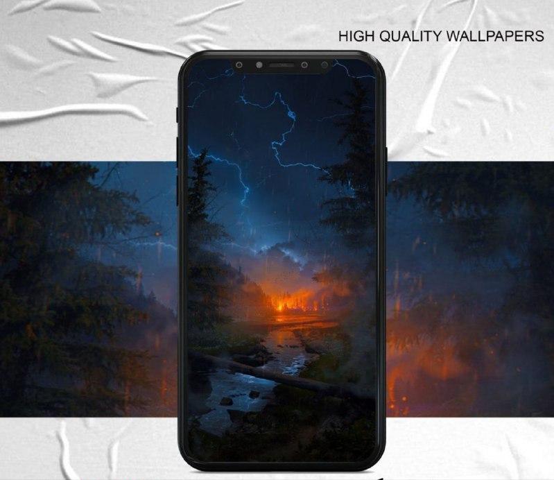 8K mobile wallpaper ~ fantasy forest - iNEWS