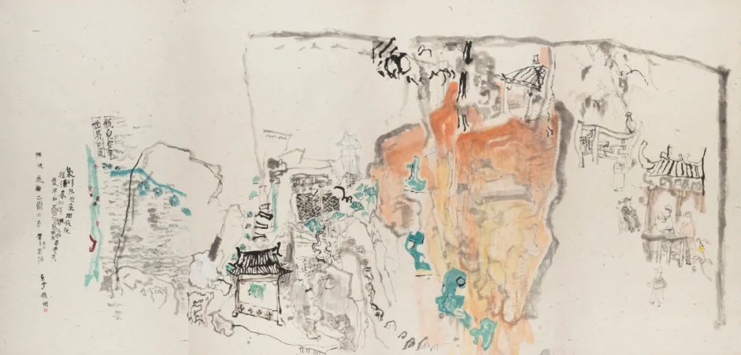 Appreciation of the works of Shen Chenyang, a doctoral painter, China ...