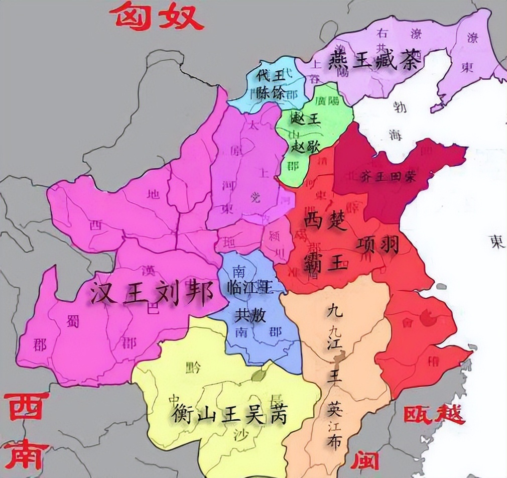 560,000 vs. 30,000, the "advantage is mine" in the Chu-Han war version ...