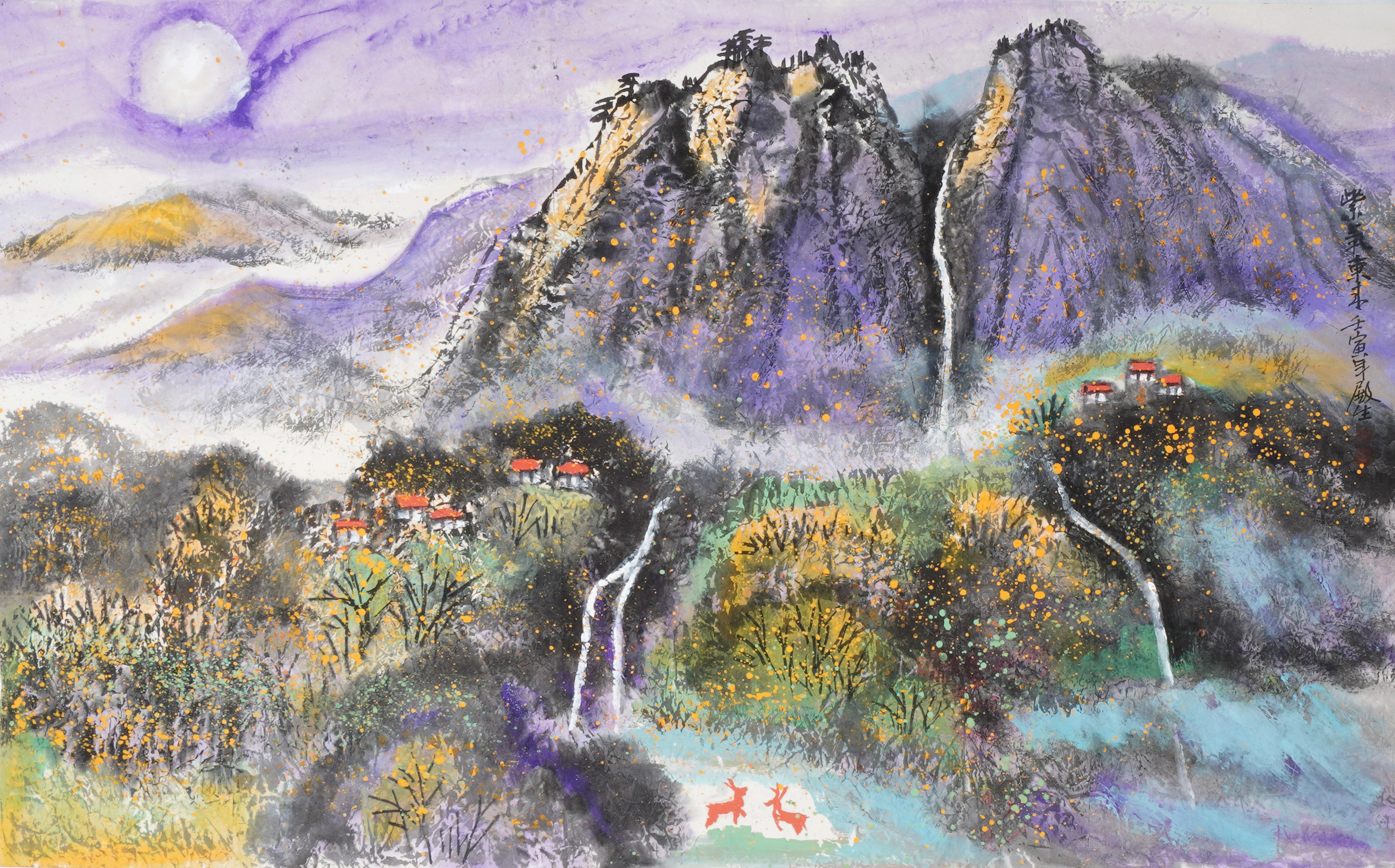 Yang Diansheng, a calligrapher and painter of Bu Er Xuan - iNEWS