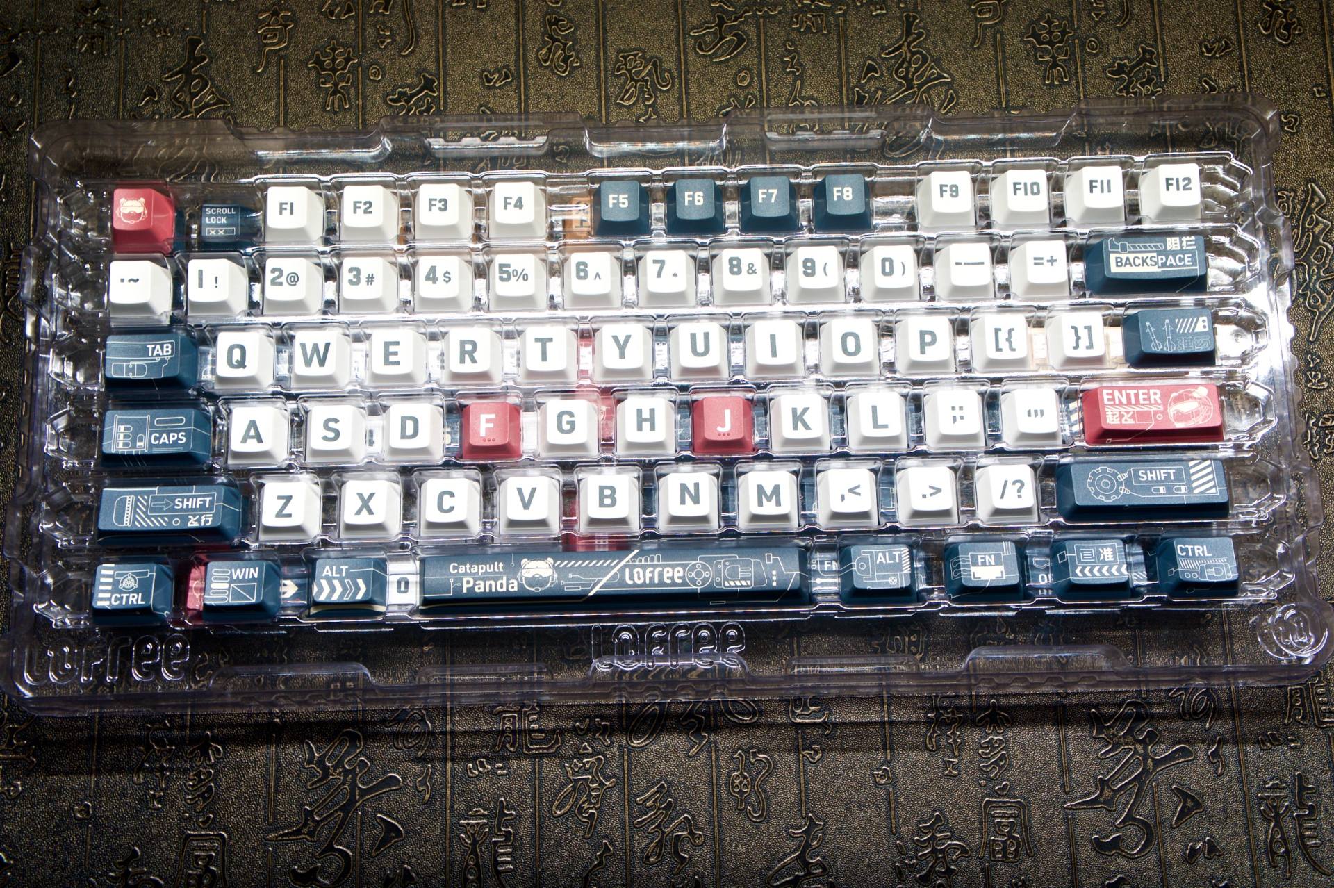 Lustful choice!2 Lofi 5-sided sublimation keycaps PBT transformation ...