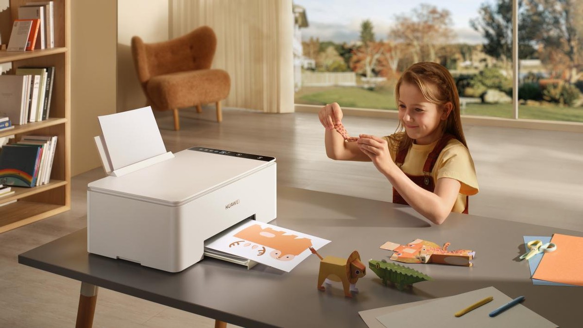 Huawei launches the first Harmony color inkjet printer, leading the ...