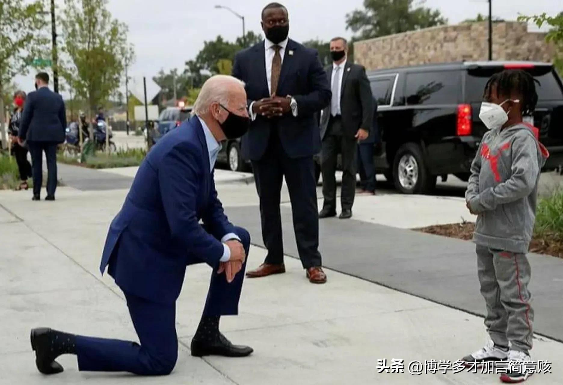 Trump delivers half-comforting, half-joke taunt as Biden falls at Air ...