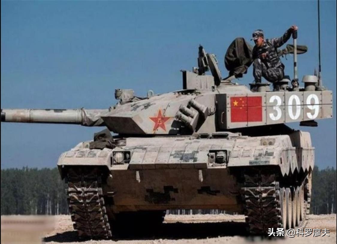 The 96A tank is domineering and long-range, almost every shot, the ...