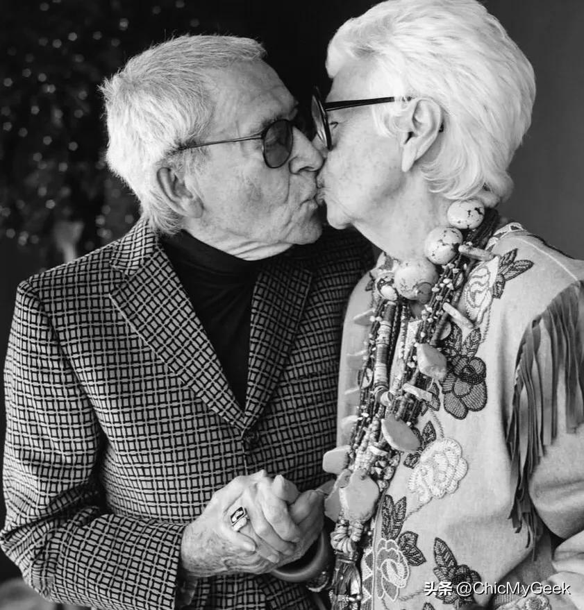 100-year-old Iris Apfel celebrates her late husband's birthday is too ...