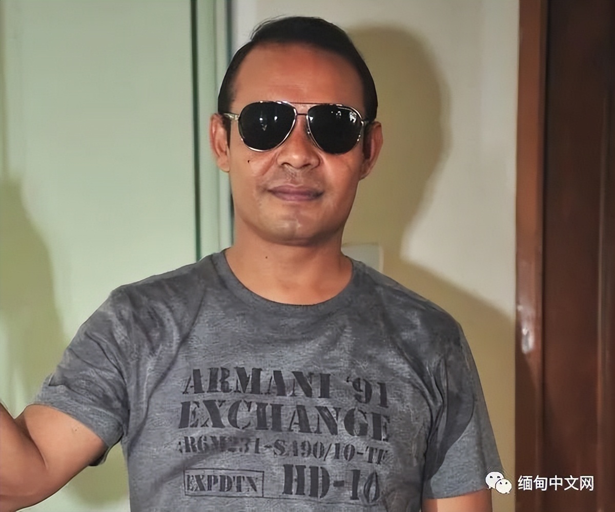 The famous Burmese actor who participated in the explosion of war ...