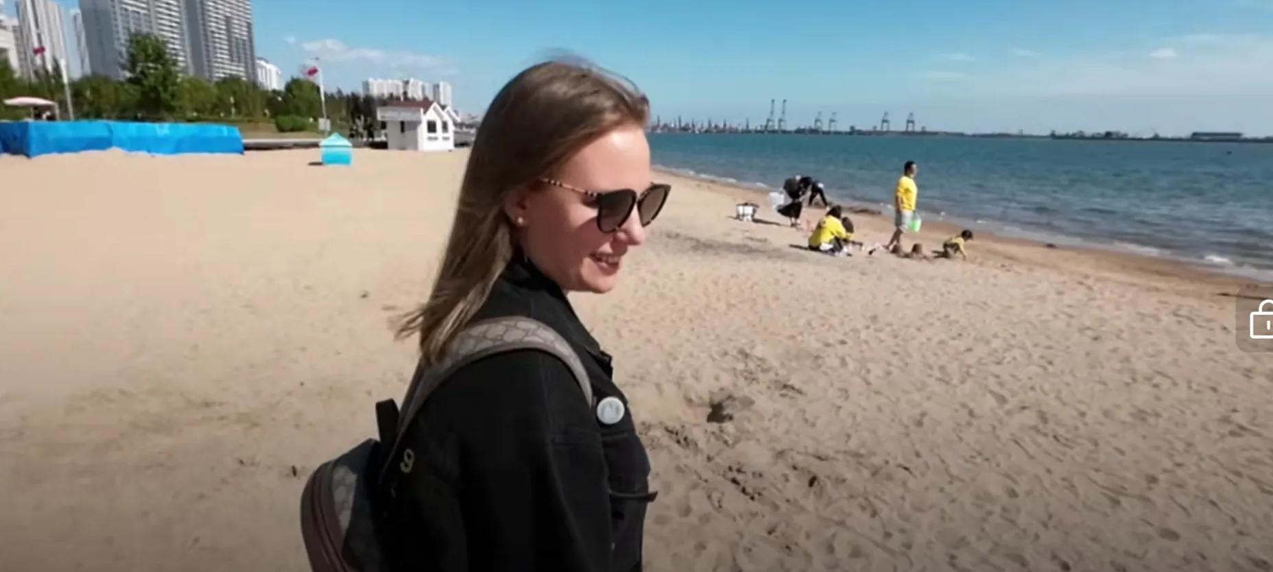 Genia came to China, walked into an ideal life, felt the sun and the ...