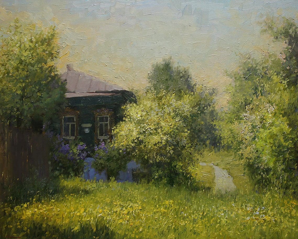 Landscapes and still lifes by contemporary Russian artist Alexander ...