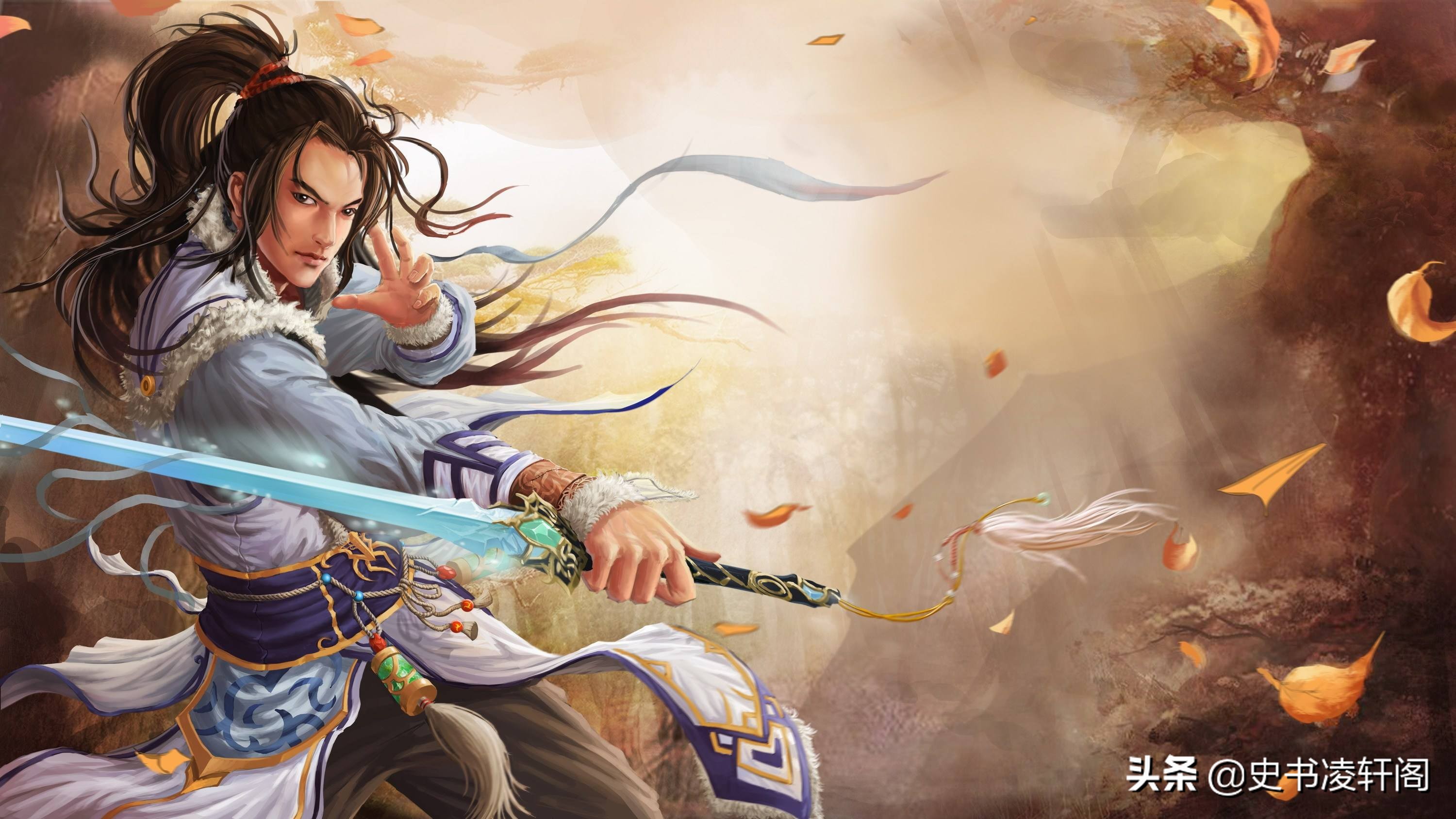 Among the eleven strongest swordsmen in Gulong Wuxia, Jing Wuming is on ...