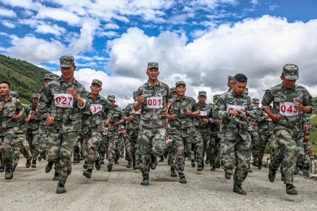 The sergeant is selected for the promotion, and the test is started ...