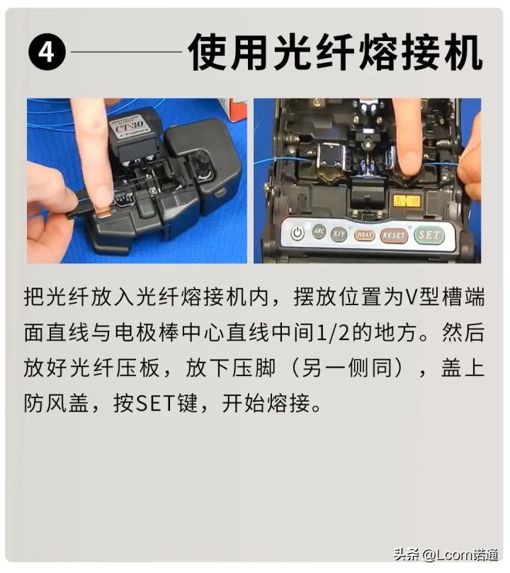 Installation guide for 5 fiber series products (step by step diagram ...