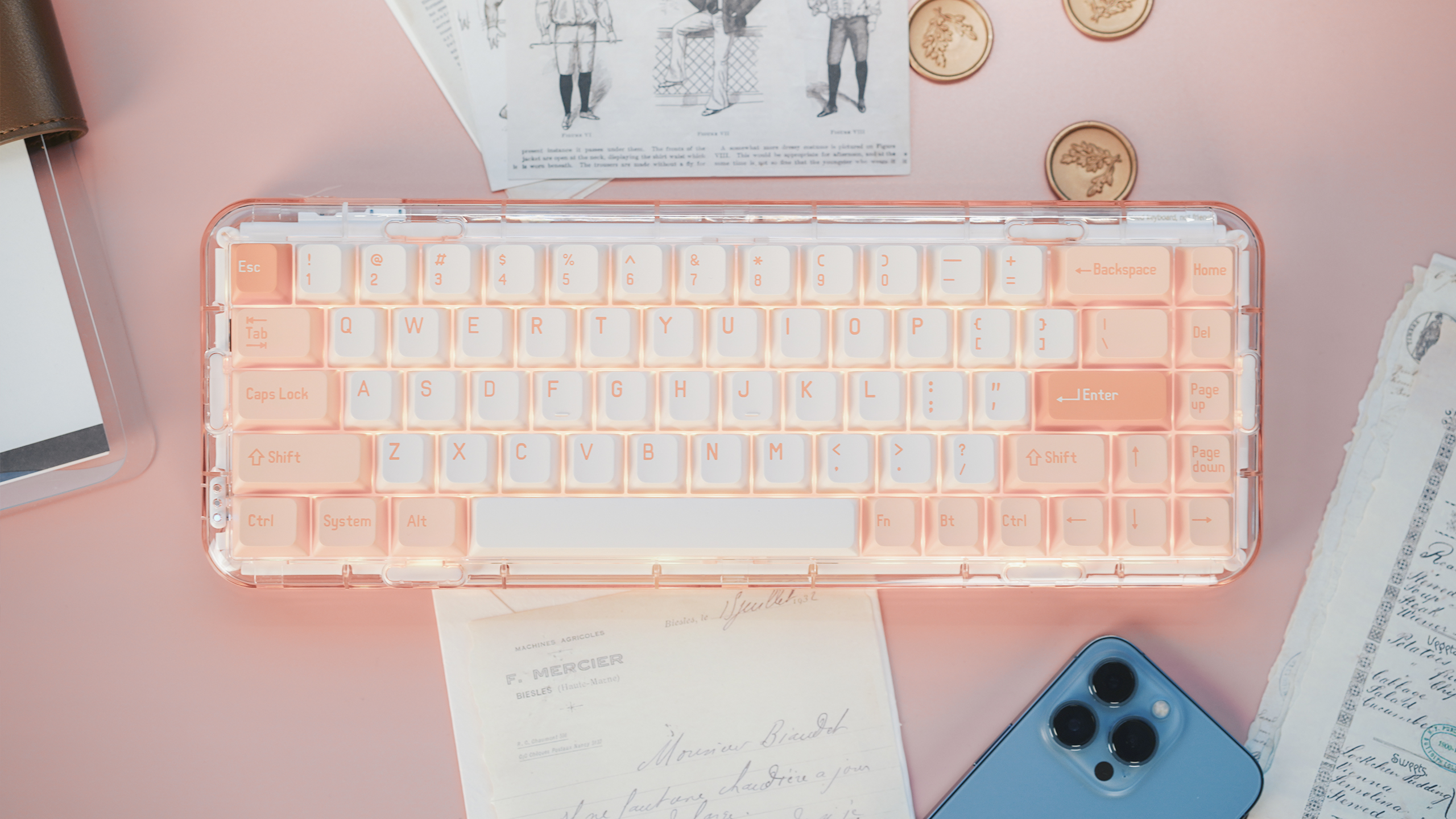 Take stock of those beautiful keyboards that make people fall in love ...