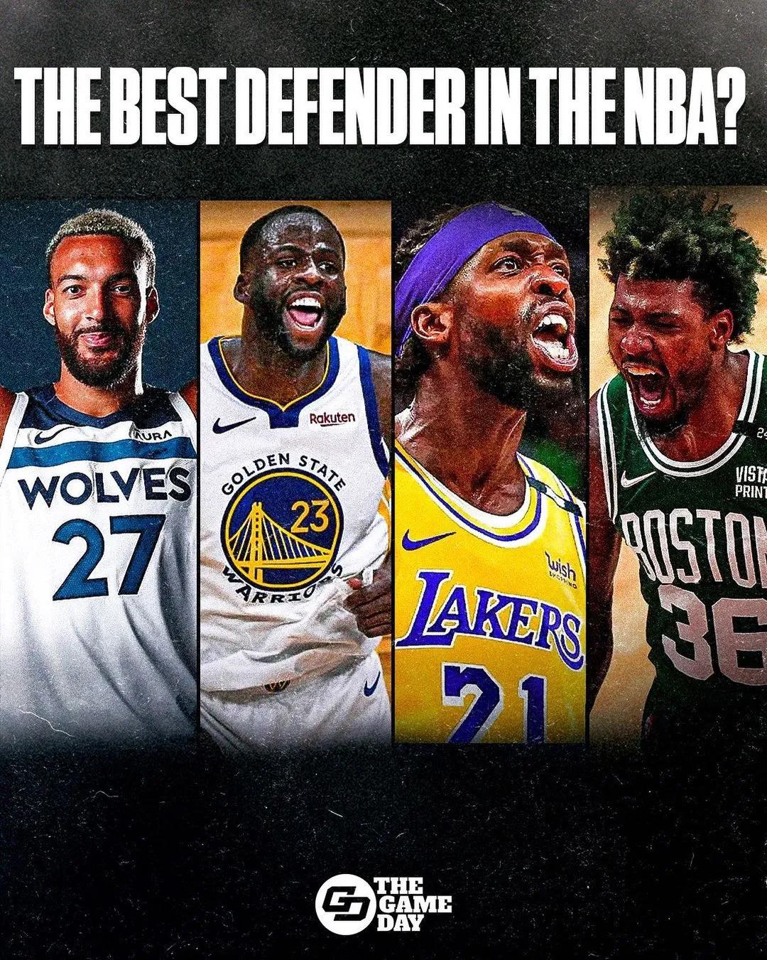 The US media lists the four players with the best defense, who is the ...