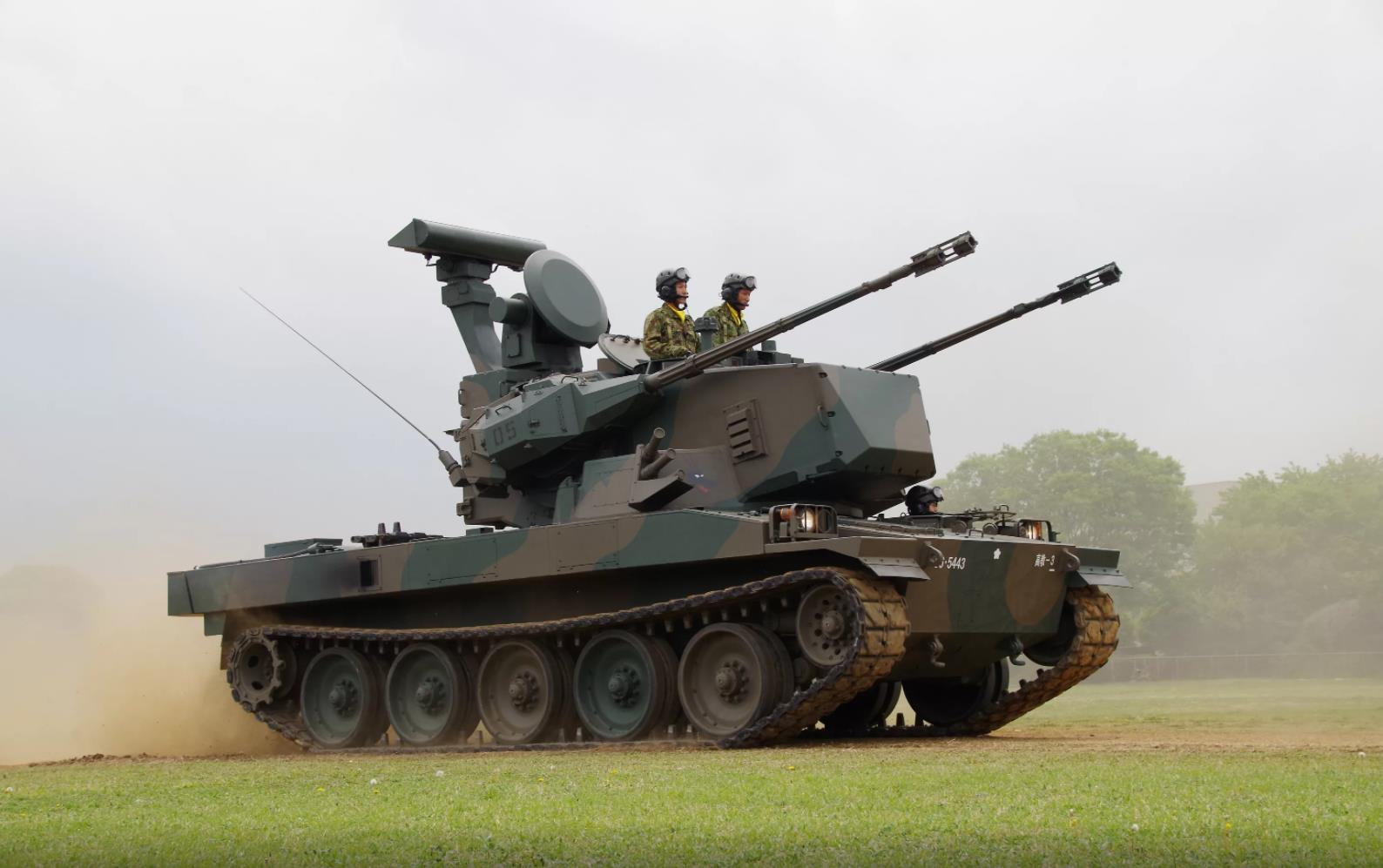 Leopard 2 marksman self-propelled anti-aircraft artillery, with high ...