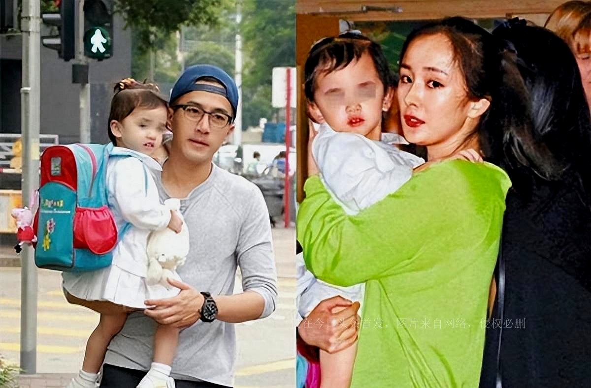 Seeing a photo of Yang Mi's daughter's face, netizens: Inherited Hawick ...