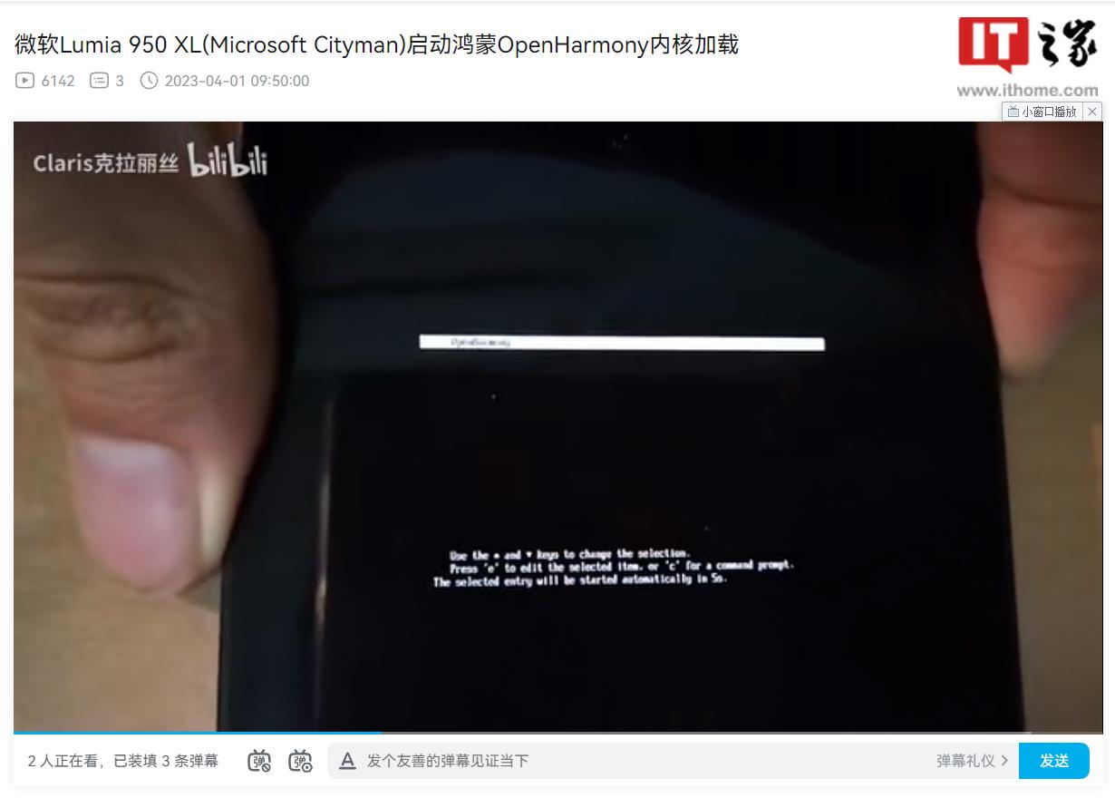 Microsoft Lumia 950 XL phone already supports open source Harmony ...