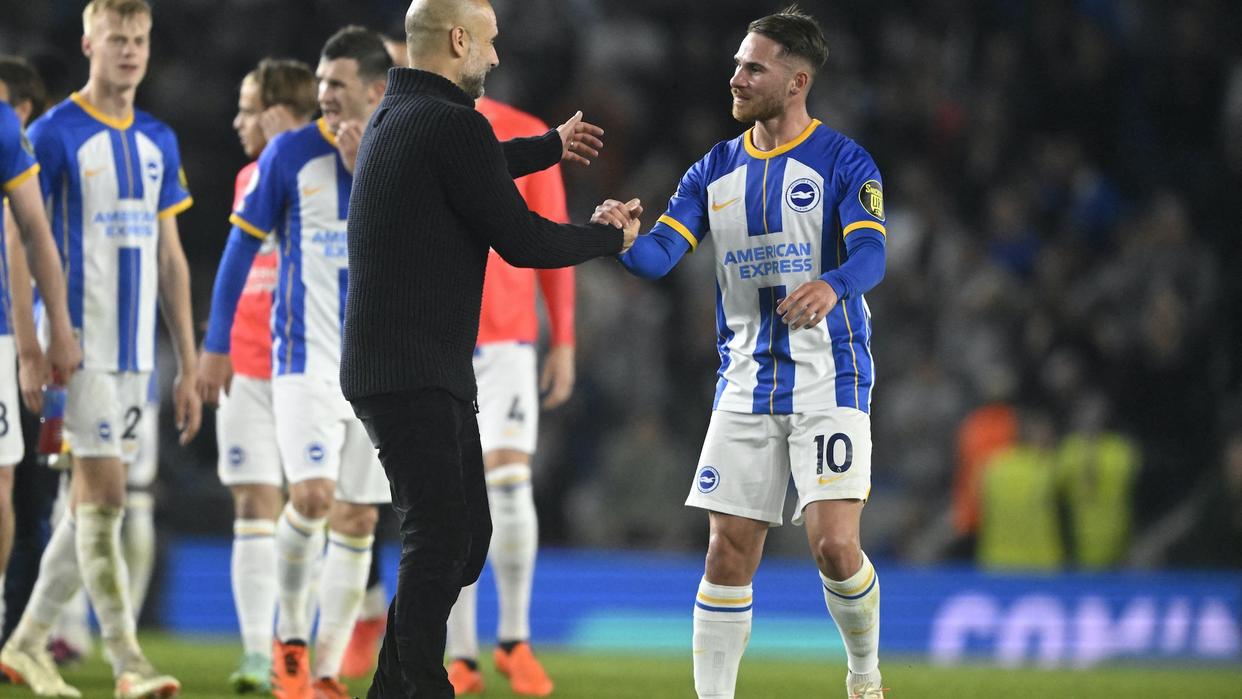 Blast Manchester City's goal with 22 kicks, Brighton beats the Premier ...