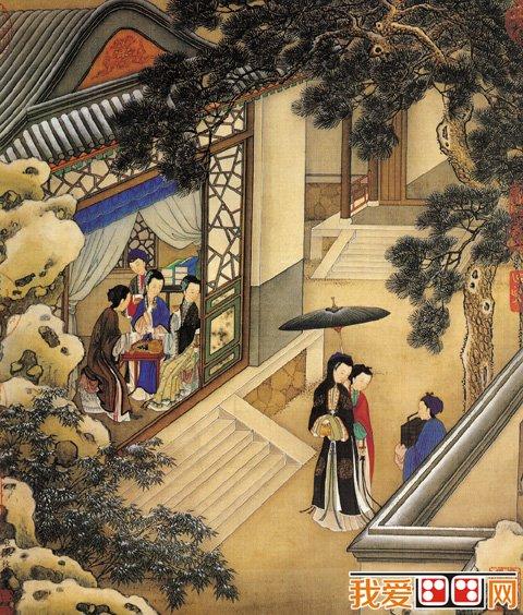 The origin of the famous Chinese painting "Gong'e" and its ...