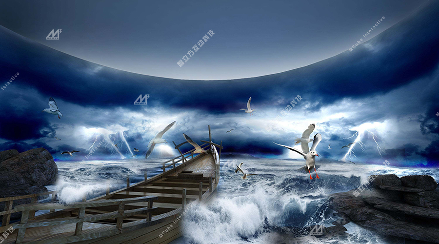 How about interactive projection technology, the future entertainment ...