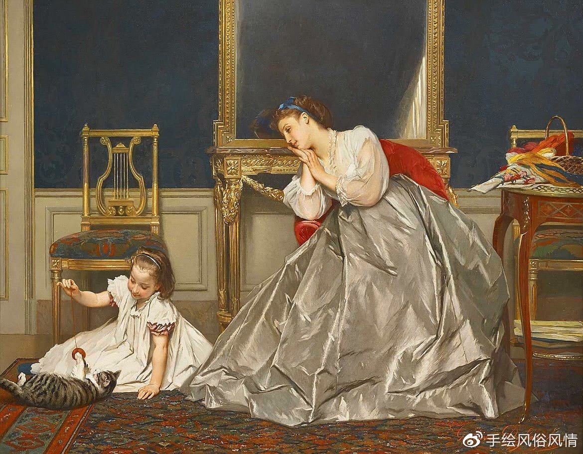 Artist Gustave Leonard de Jonge (1829 - 1893) - Master of Salon ...