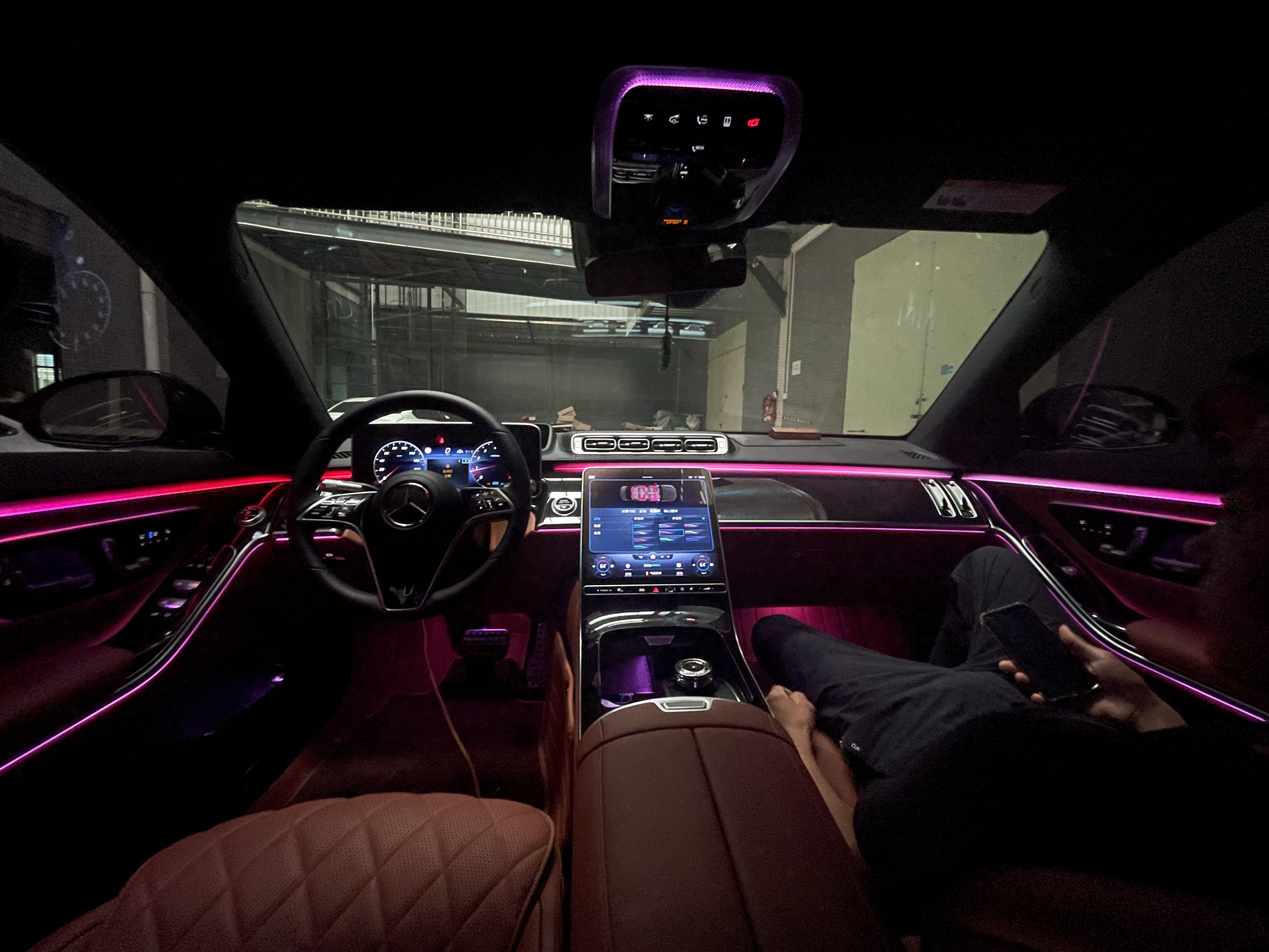 US-standard Mercedes-Benz S500 (W223) upgrades the original active ...