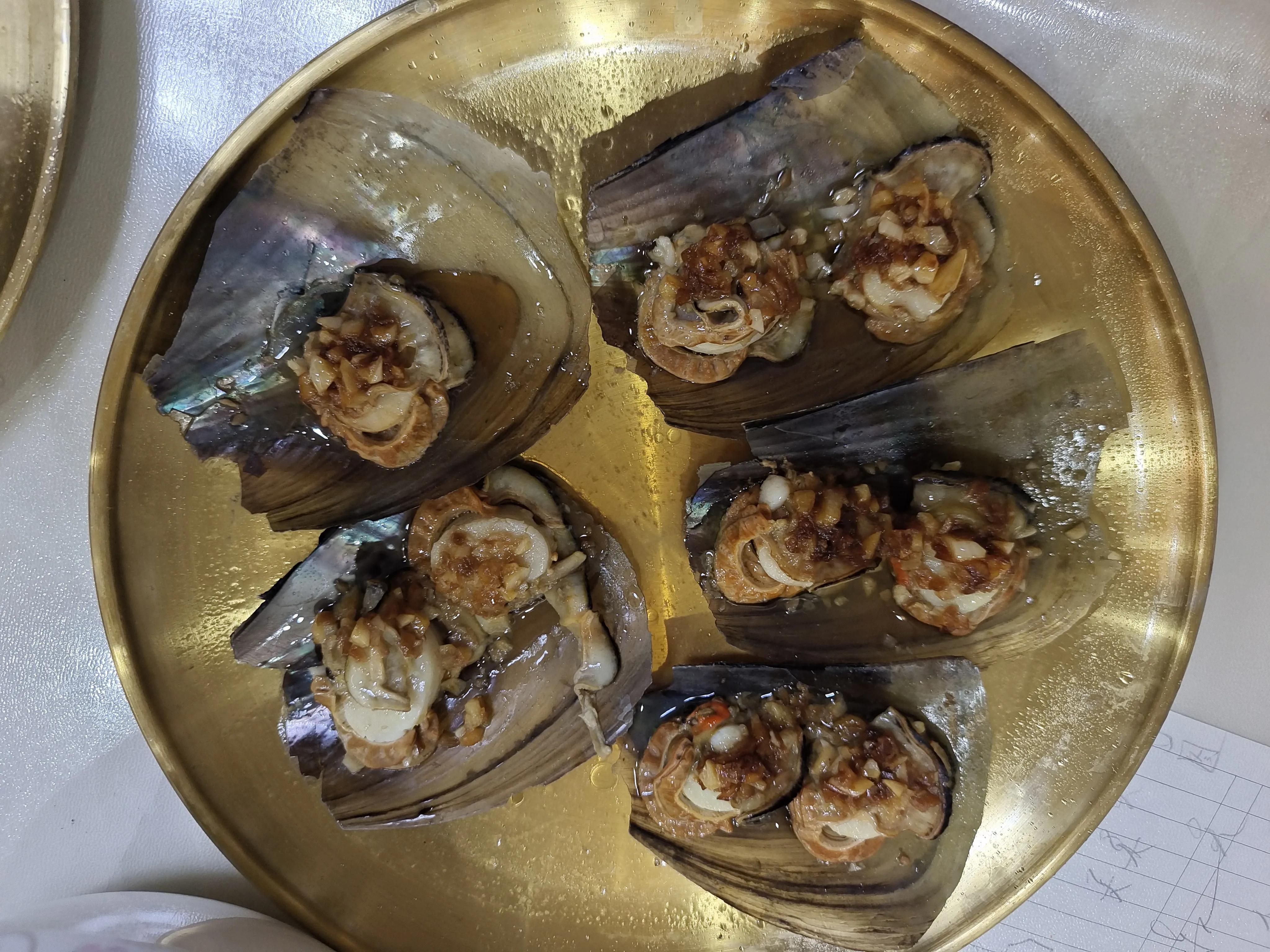Garlic Steamed Abalone Scallops - iMedia