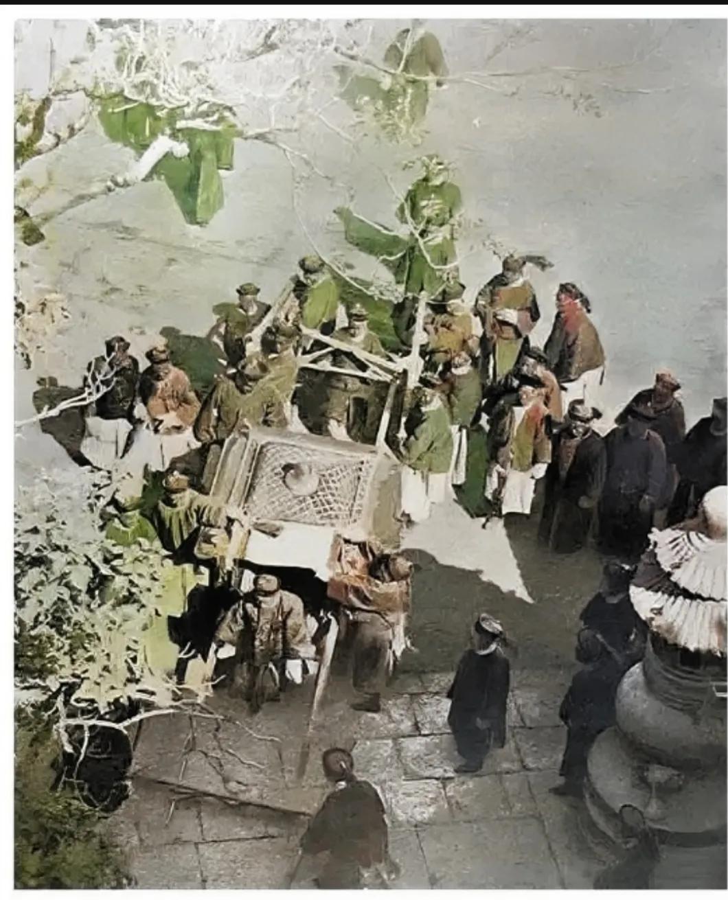 In 1902, the only surviving photo of Emperor Guangxu was secretly ...