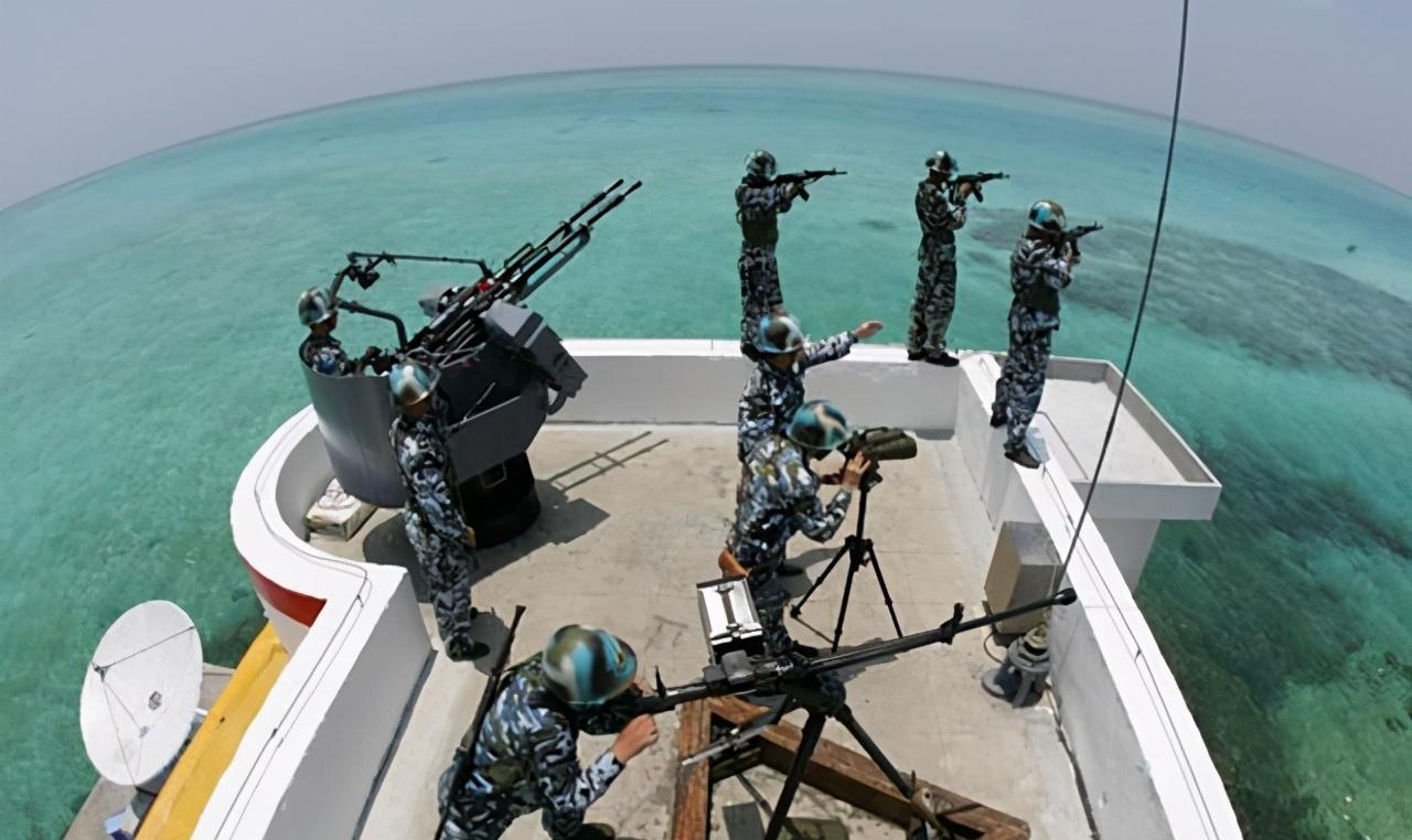 Ghost Shouting Reef in the South China Sea: It is only 4 kilometers ...