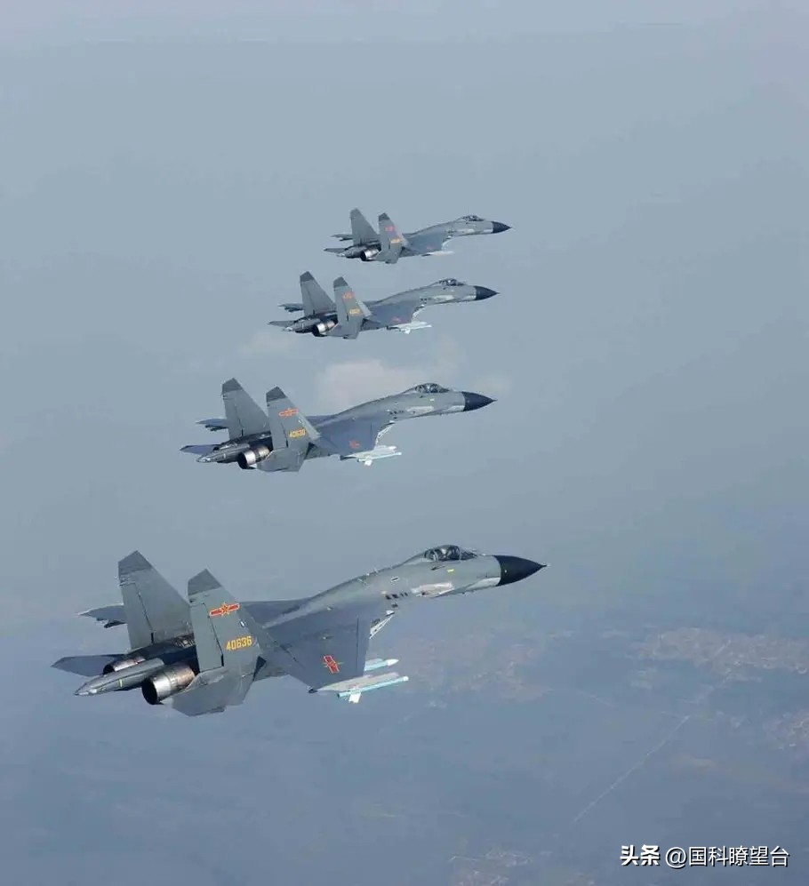 51 PLA fighter jets volleyed into the sky, while high-intensity ...