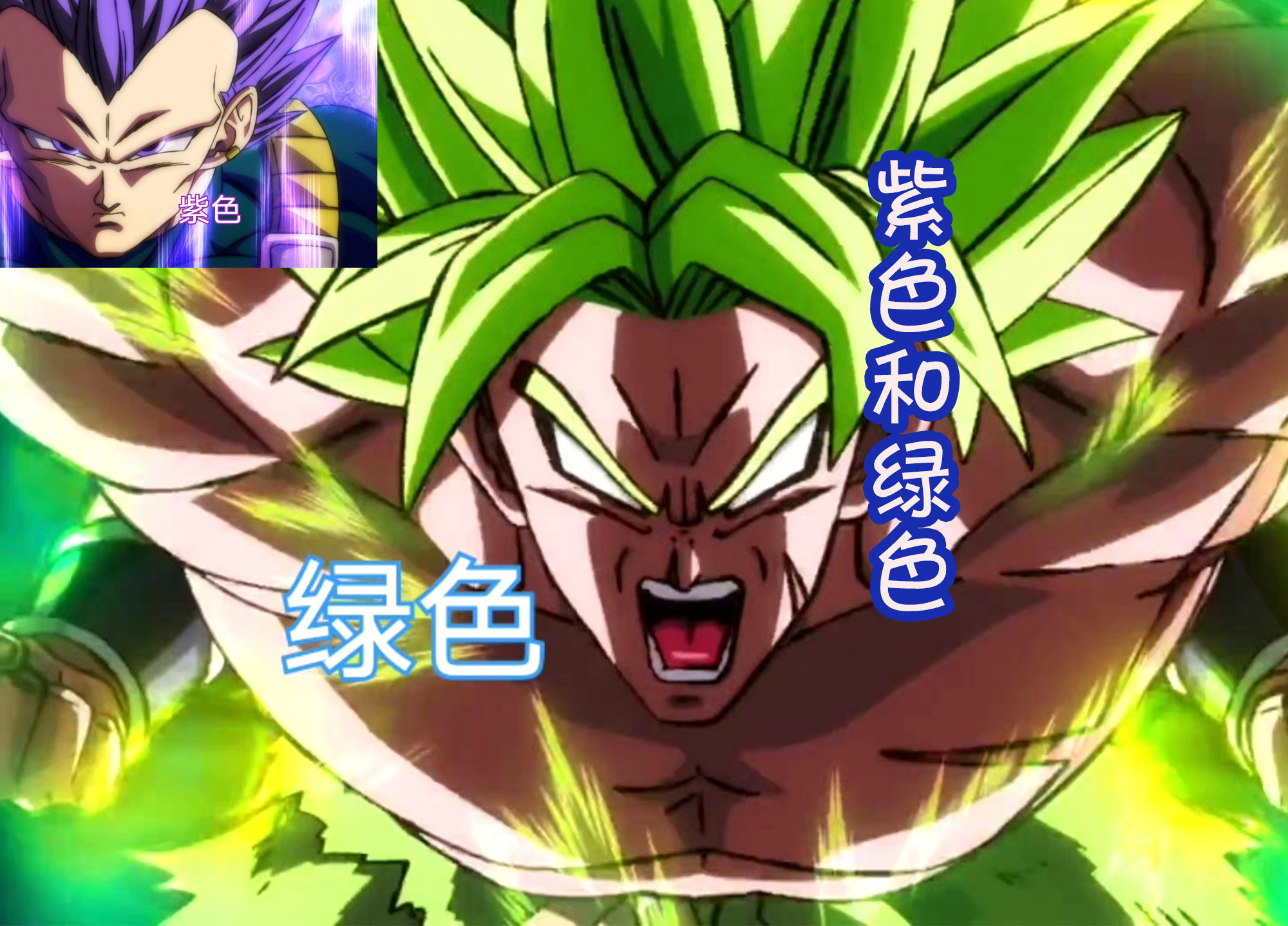 Saiyans occupy 10 hair colors, and there are not many colors left. Can ...