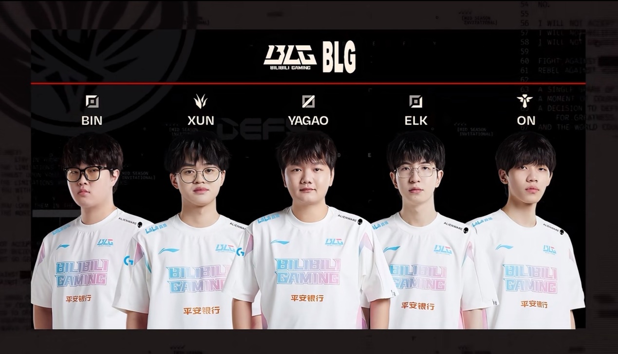 BLG got sick at the start, Bin Alligator started 0-4, Elk completed the dimensionality reduction ...