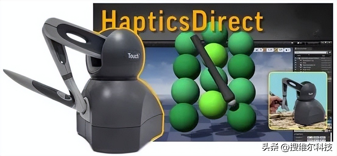 "Sowell Technology" HAPTION-Virtuose 6D Desktop Force Feedback Device - iNEWS
