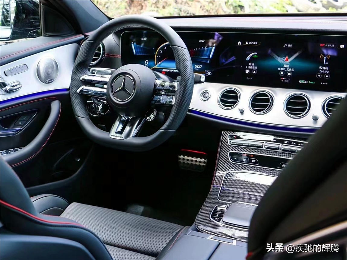 21 Mercedes-Benz E53 AMG: 3.0T+9AT=435 horsepower, output 520 Nm, more than 1 million on the ...