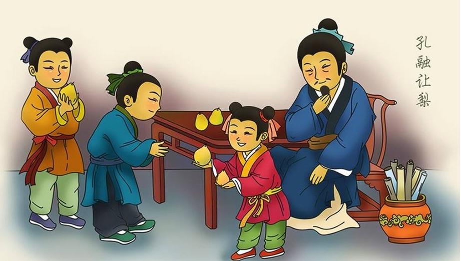 Many people know the story of "Kong Rong let pear", but who would know ...