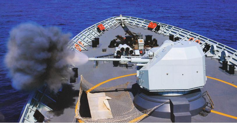 Type 054AG frigate: There are 4 small phased array radars to deal with ...